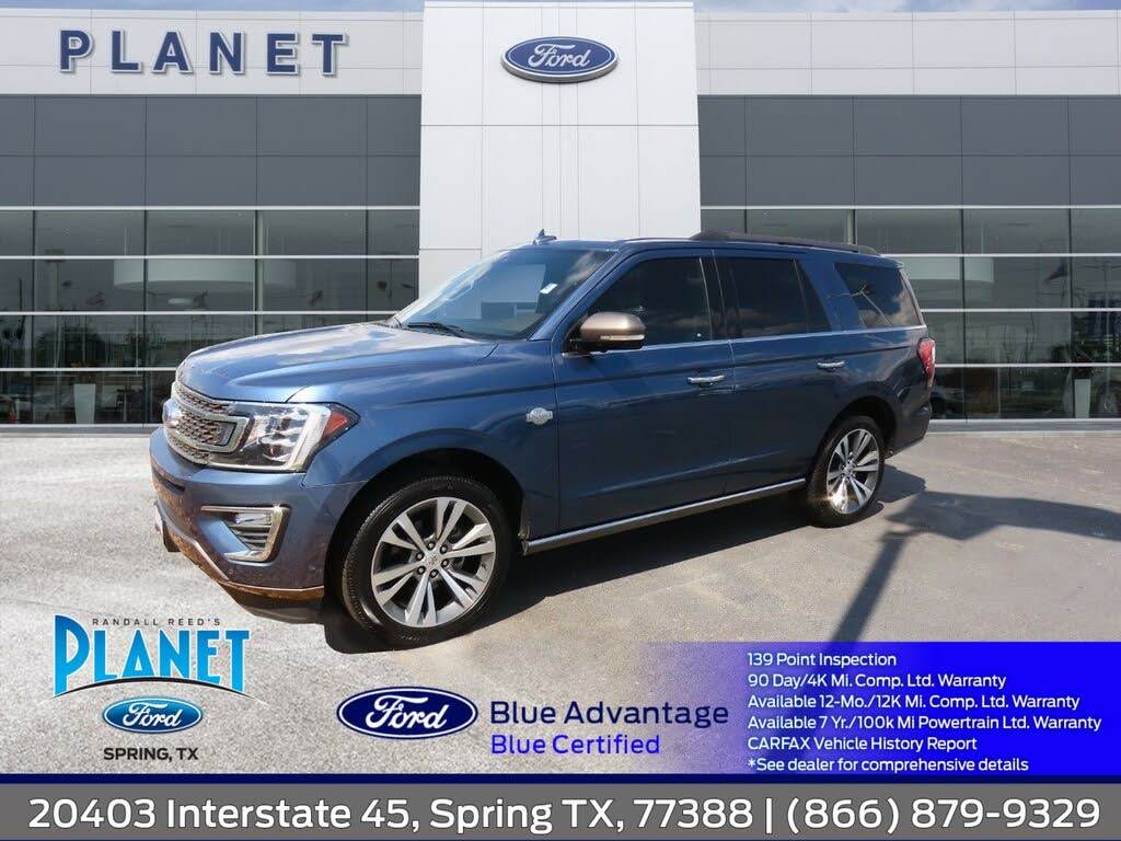 2022 Ford Expedition King Ranch Blue