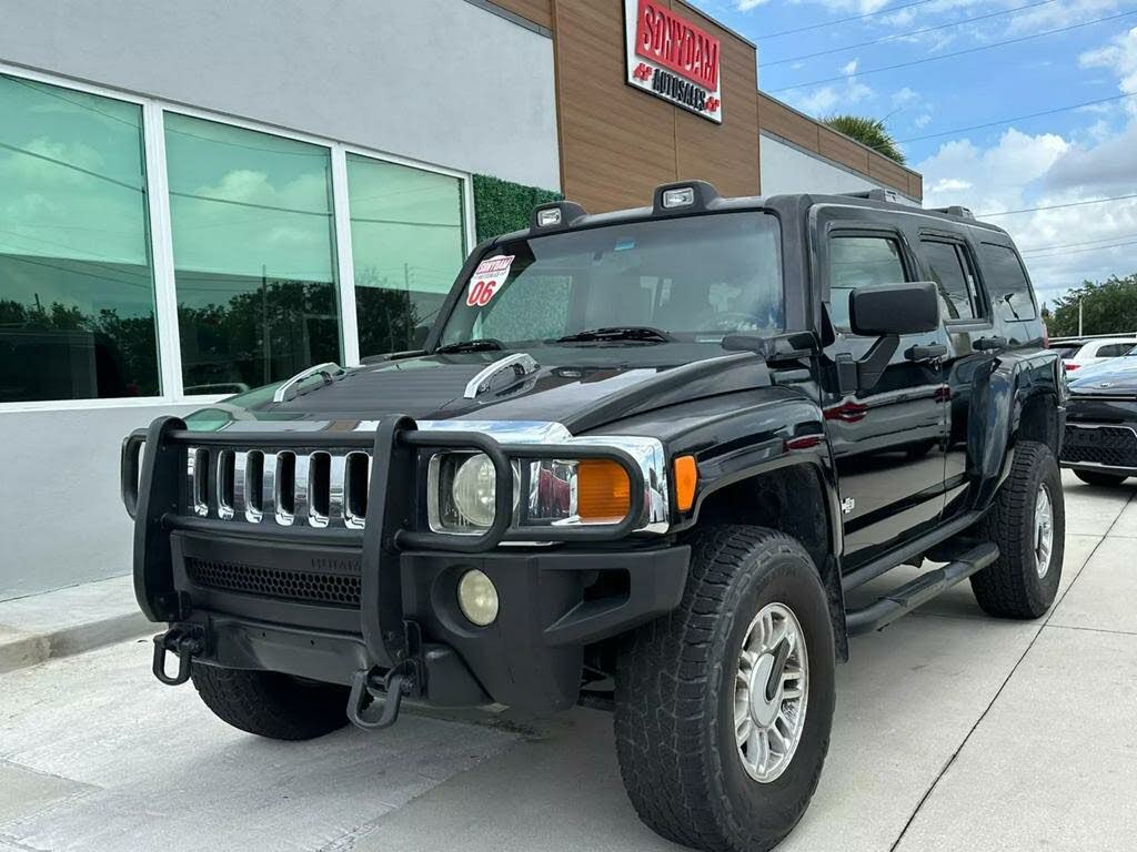 Black Hummer H3 Wallpaper