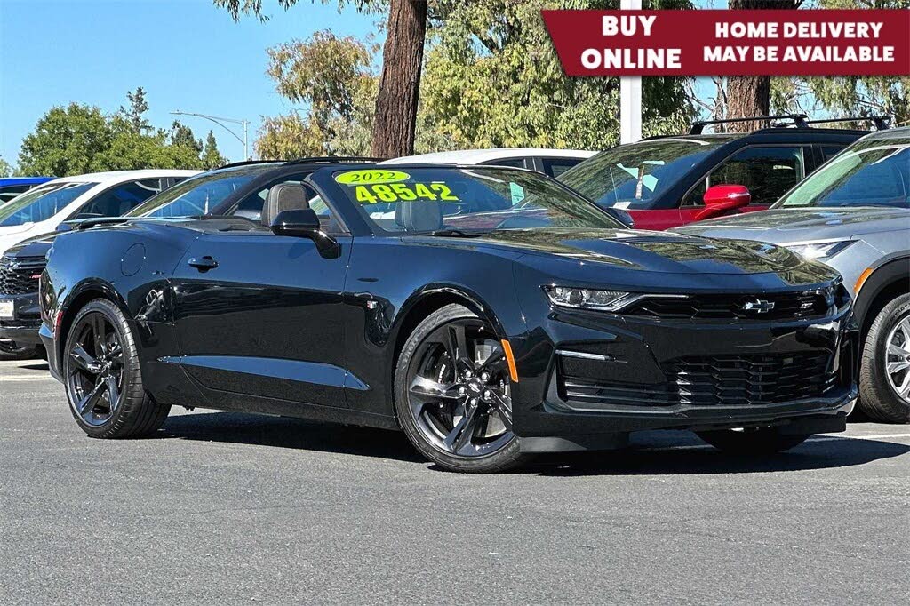 Chevy Camaro 2022 Convertible Black
