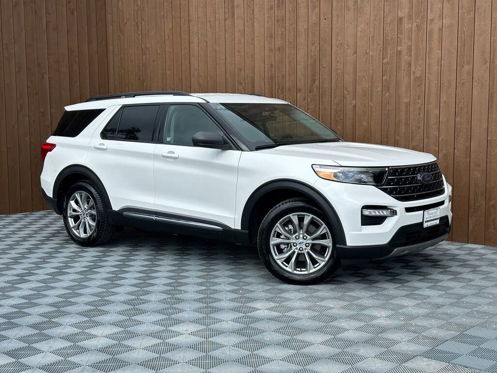 2003 Ford Explorer Xlt White