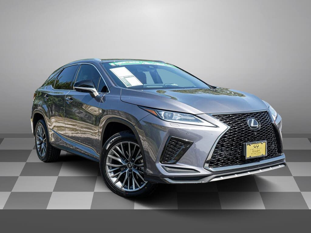 Blue Lexus Rx 350