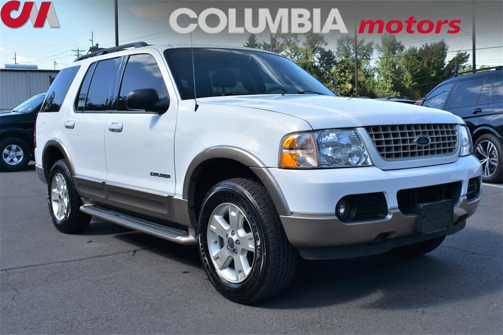 2003 Ford Explorer Xlt White