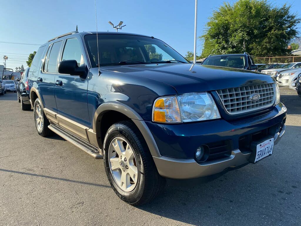 2003 Ford Explorer Xlt Blue