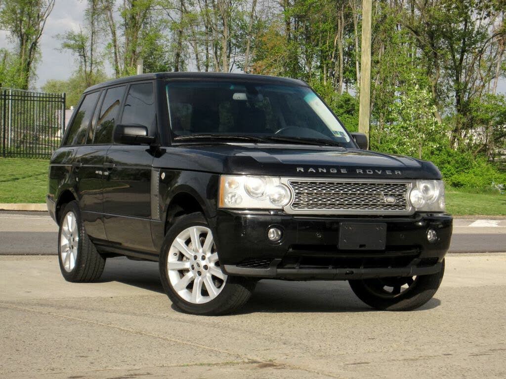 2008 Range Rover Supercharged Black