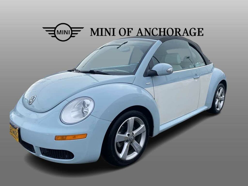 Baby Blue Beetle Convertible