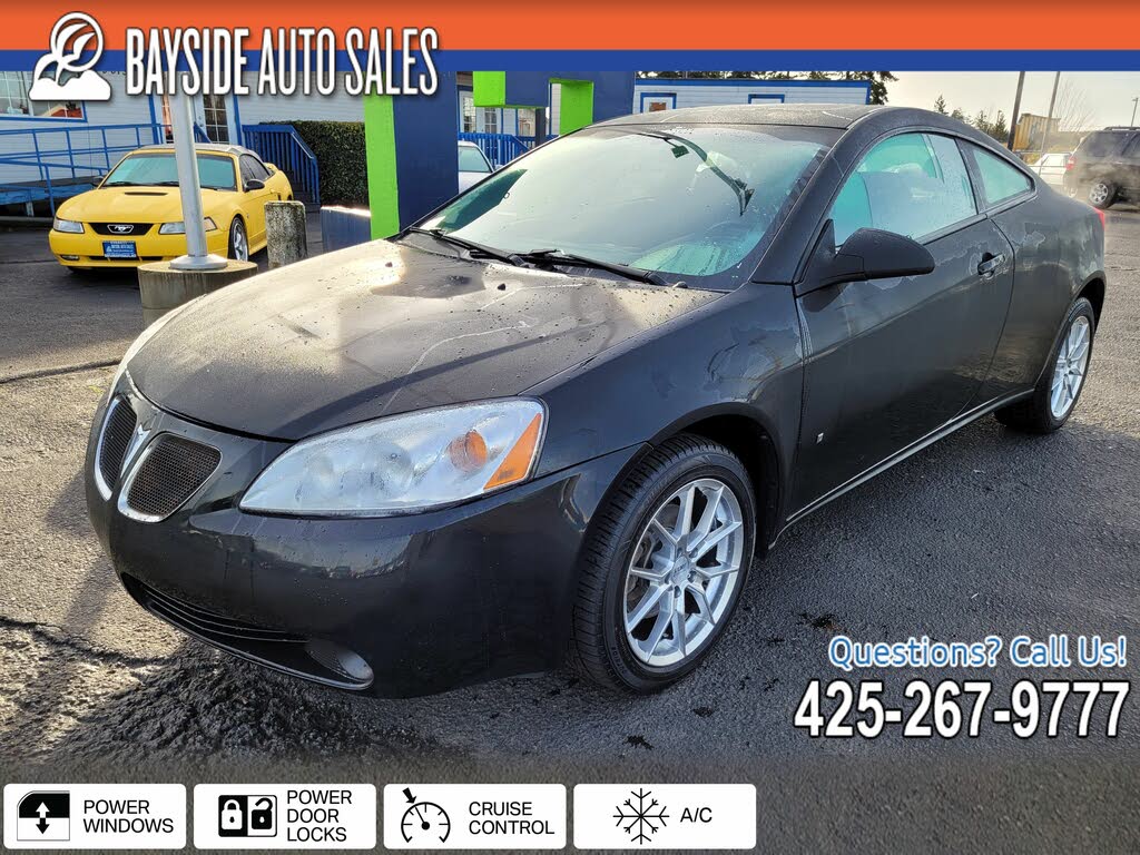 Black Pontiac G6 Convertible