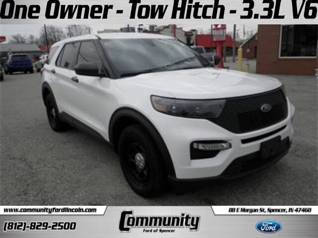 Used 2021 Ford Explorer Police Interceptor Utility AWD for Sale (with ...