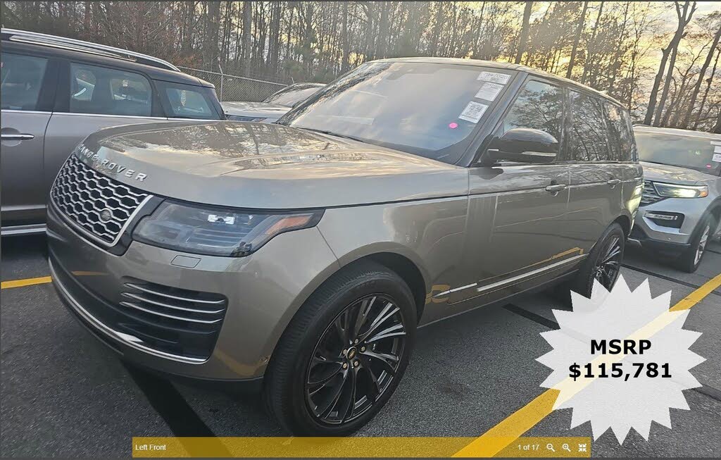 Used 2019 Land Rover Range Rover V8 Supercharged 4WD for Sale (with ...