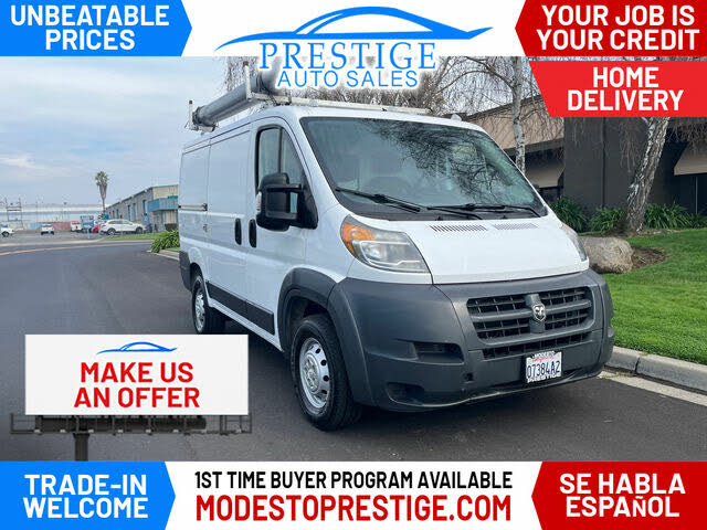 Used RAM ProMaster 1500 118 Low Roof Cargo Van for Sale (with Photos ...