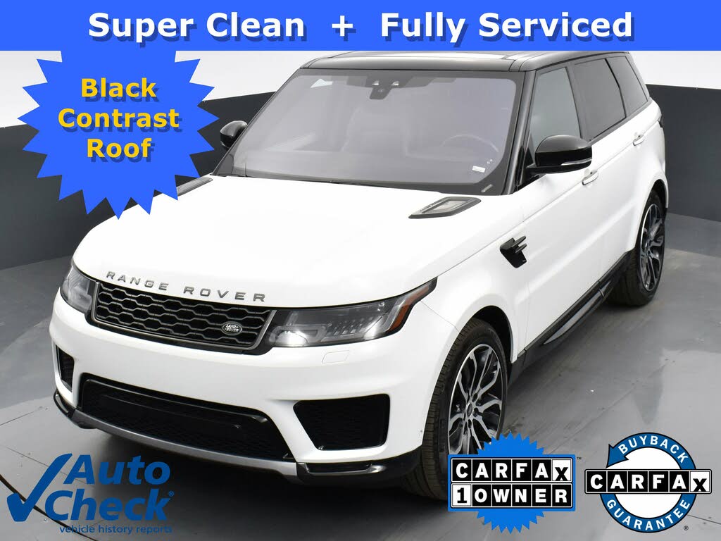Range Rover Sport 2022 White With Black Roof