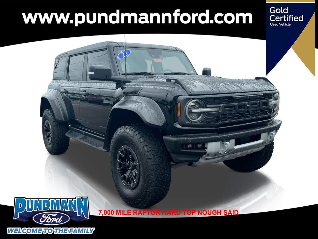 Used Ford Bronco Raptor for Sale (with Photos) - CarGurus