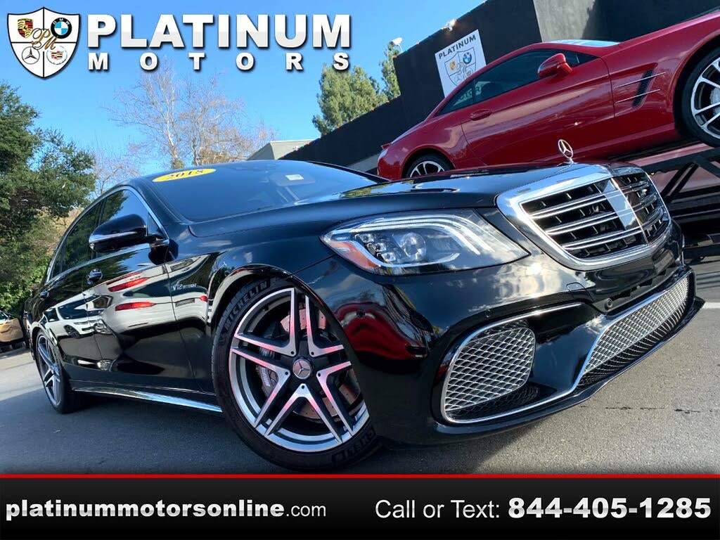 Used 2018 Mercedes-Benz S-Class S 65 AMG RWD for Sale (with Photos ...