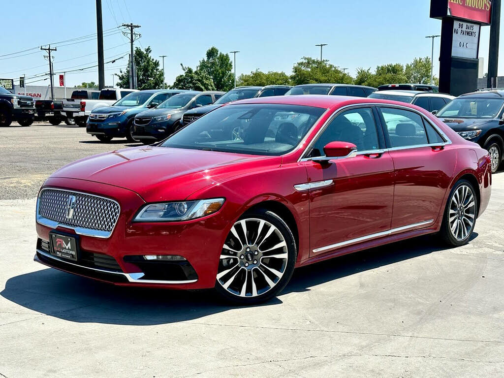 Used Red Lincoln Continental for Sale - CarGurus