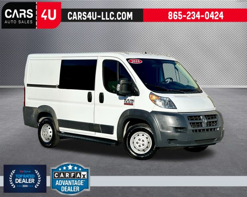 Used RAM ProMaster 1500 118 Low Roof Cargo Van for Sale (with Photos ...