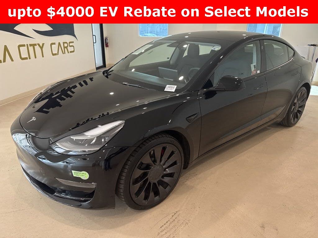 Used Tesla Model 3 Performance AWD for Sale in Los Angeles CA CarGurus