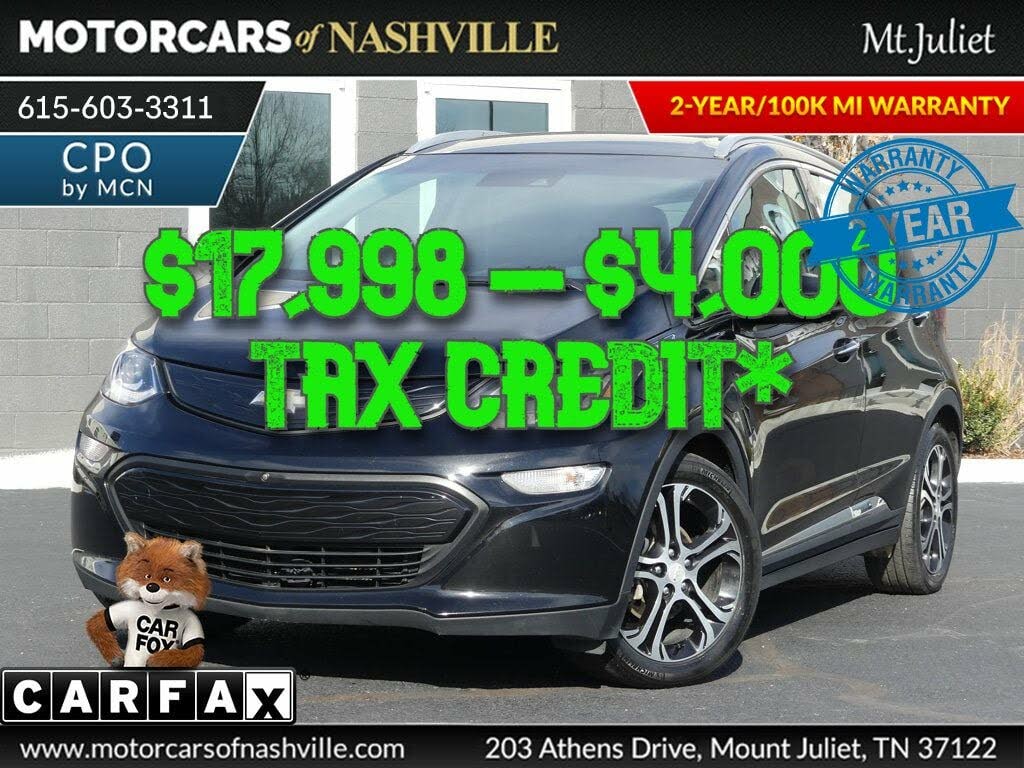 Used chevy bolt for sale store