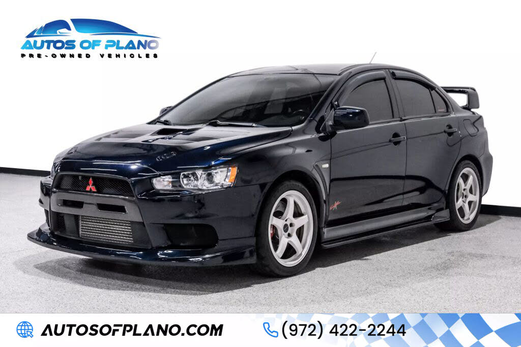 2015 Mitsubishi Lancer Evolution Black Used 2015 Mitsubishi Lancer