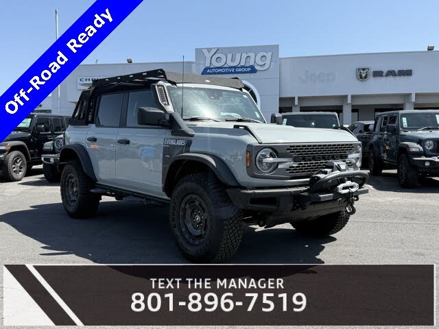 Used Ford Bronco Everglades Advanced 4WD for Sale Nationwide - CarGurus Used Ford Bronco Everglades Advanced 4WD for Sale Nationwide - CarGurus