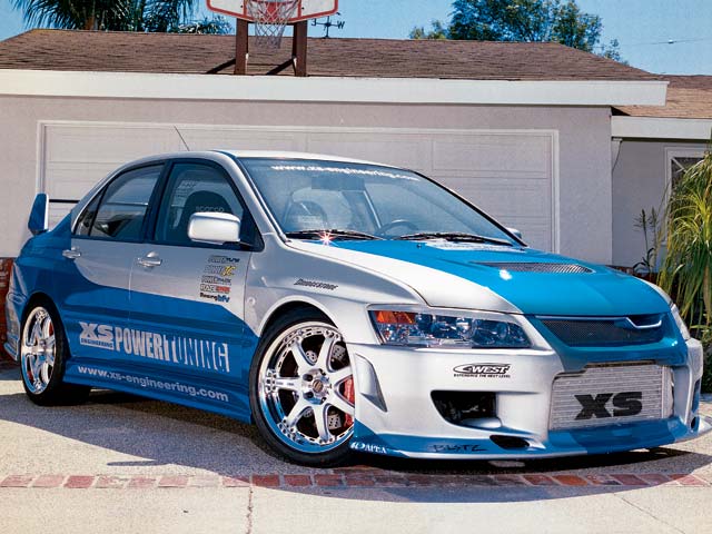 Tricked Out Mitsubishi Lancer Evo