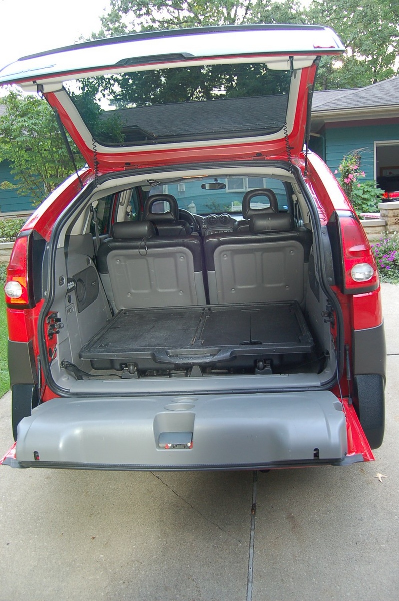 Pontiac Aztek Rally Tent Interior