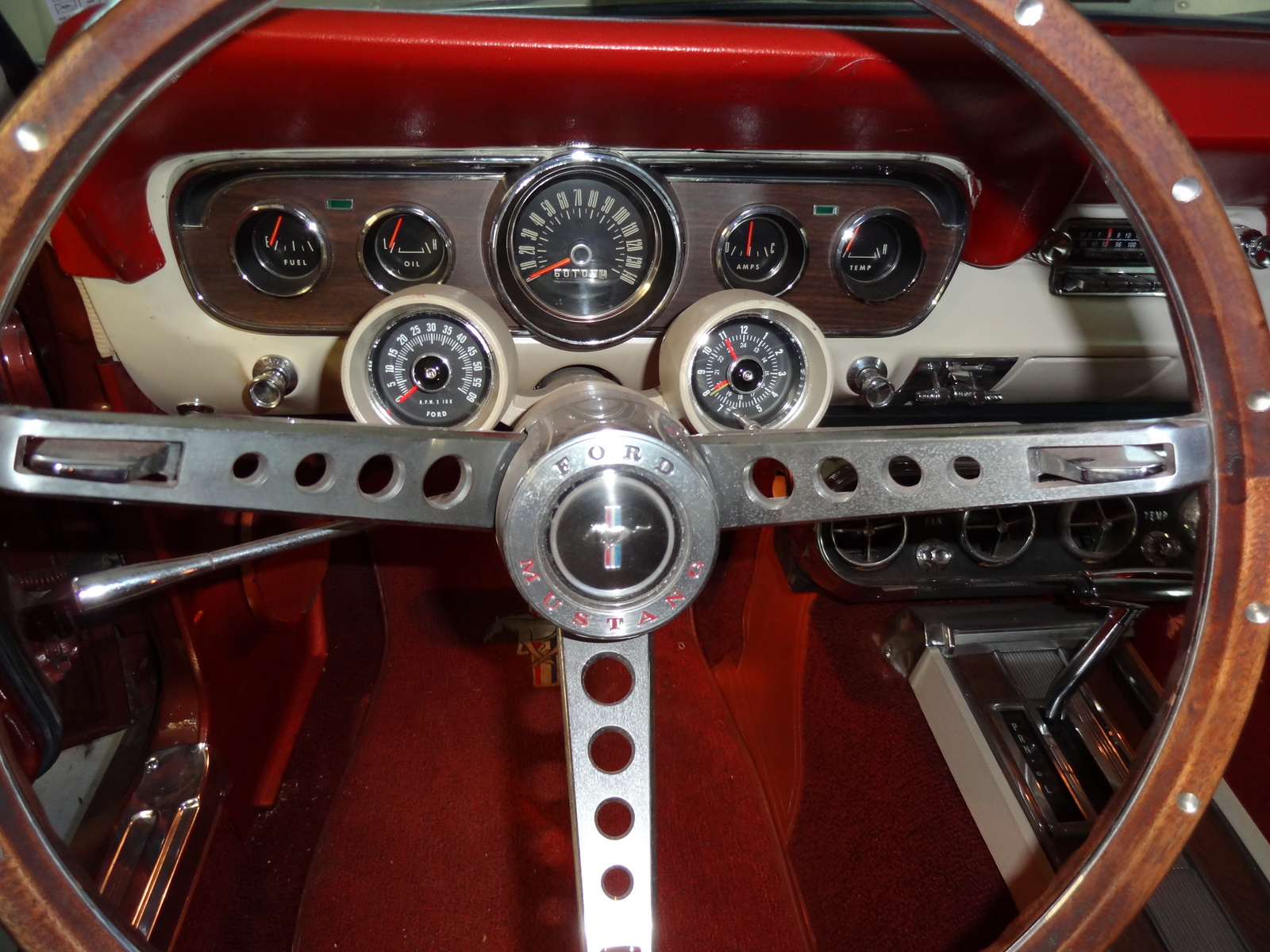 1966 Ford Mustang - Interior Pictures - CarGurus