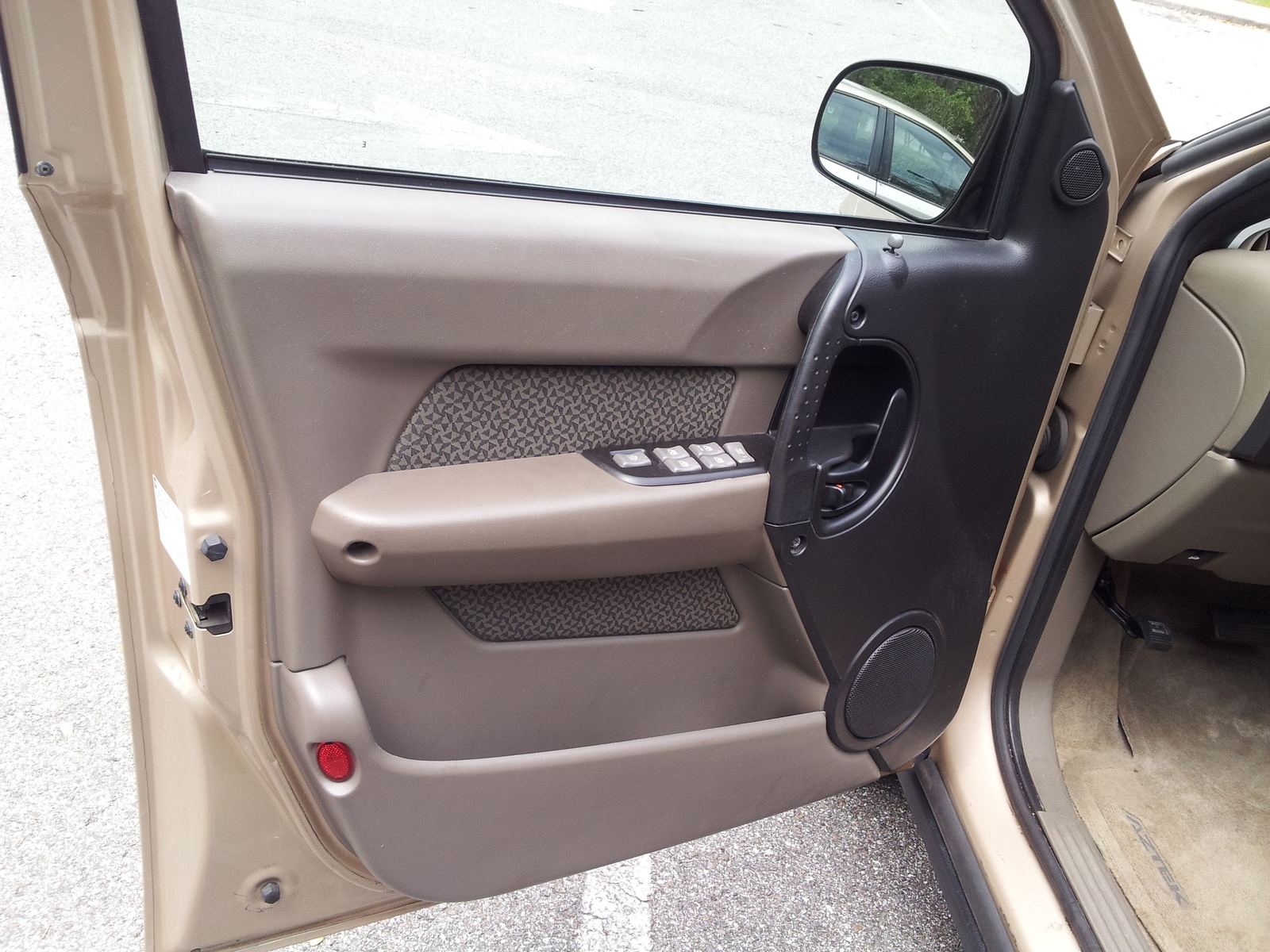 Pontiac Aztek Rally Tent Interior