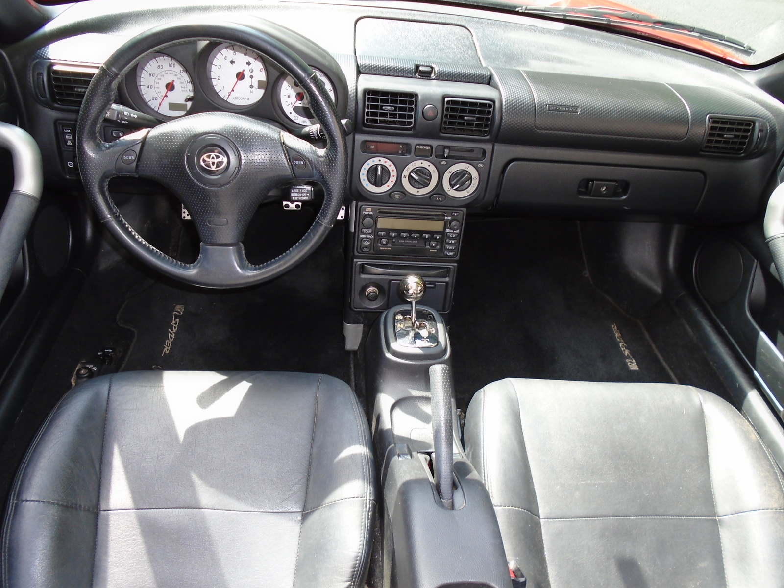 Toyota Mr2 Interior