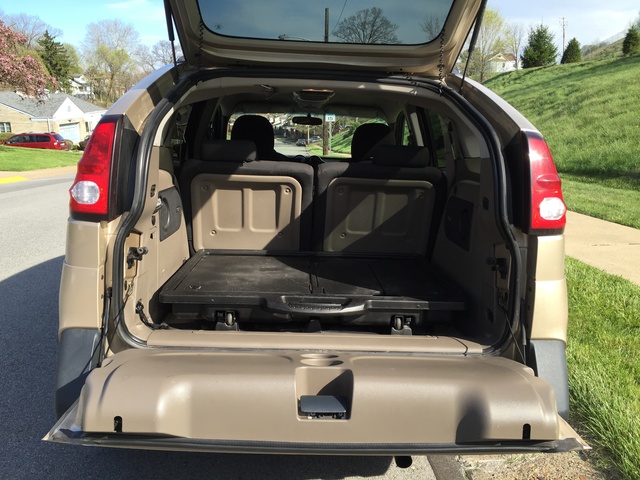 Pontiac Aztek Rally Tent Interior